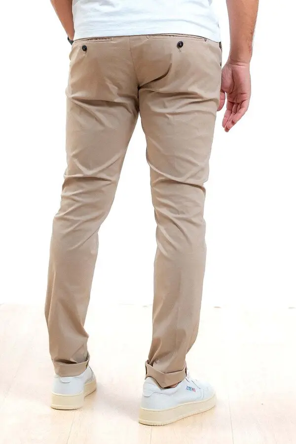 DONDUP Straight-leg Trousers - Brown