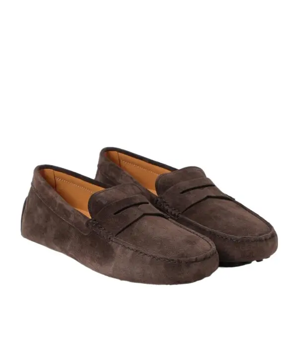 TOD'S Gommino Driving Loafers - Brown