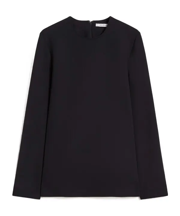 Max Mara Slim Zip Top - Ultramarine Blue