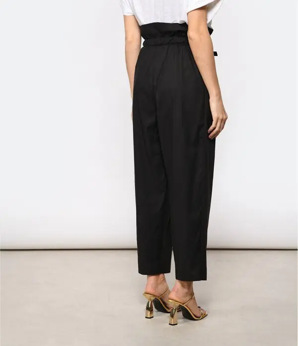 Vanessa Bruno Elasticated Waist Tie-closure Trousers