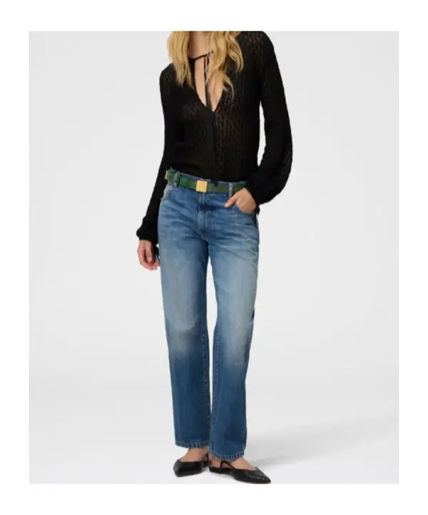 Missoni Keyhole-neck Textured Blouse