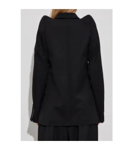 Vetements Padded Shoulder Double-breasted Jacket