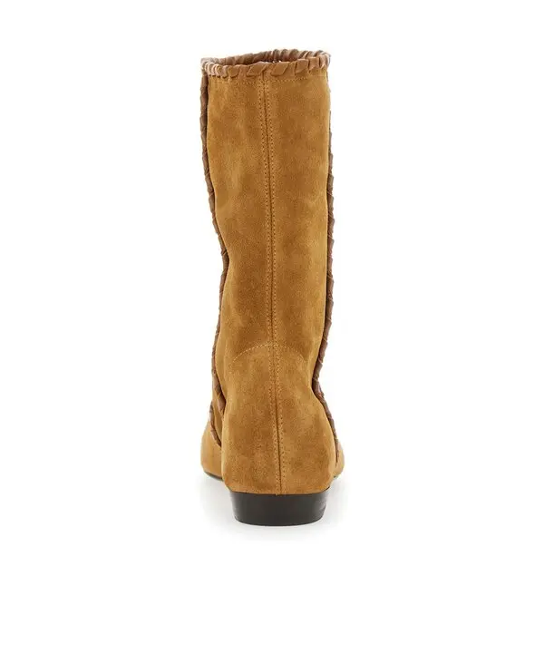 Isabel Marant Étoile Pointed Toe Suede Ankle Boots