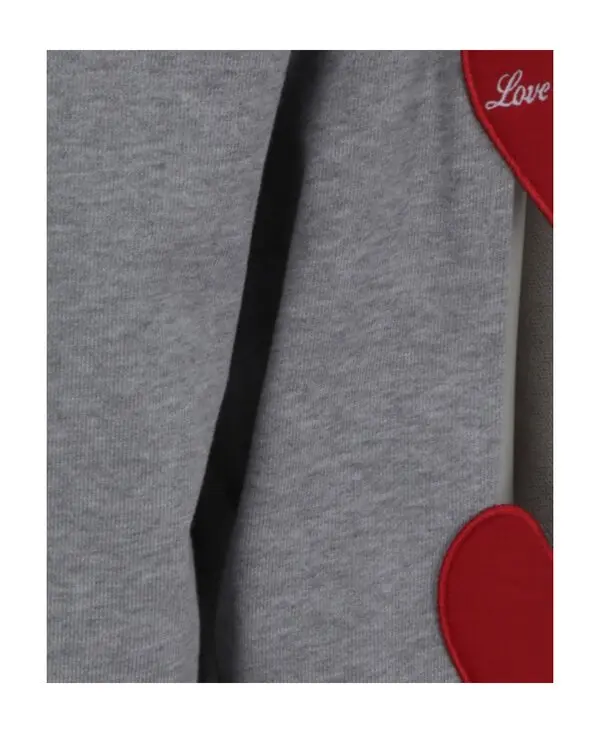 Moschino And Heart Zip-up Hoodie