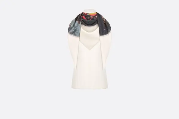Dior Stole With Asterodior Motif