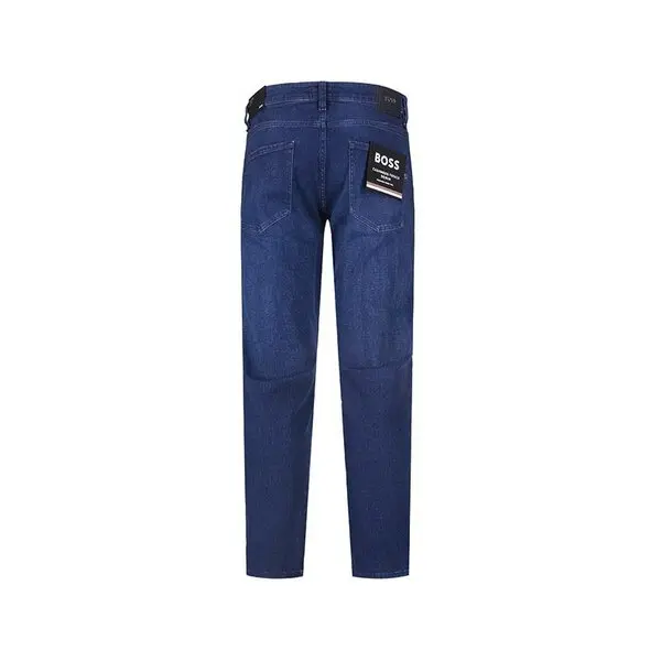 Hugo Boss Logo Patch Tapered Jeans