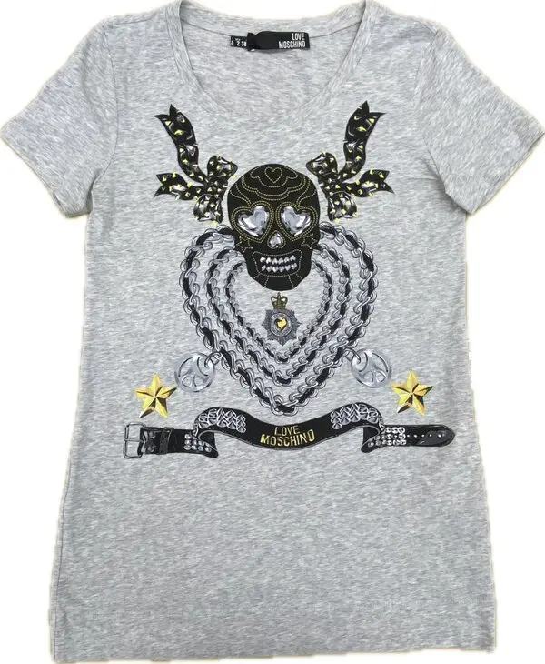 Moschino Short-sleeve T-shirt - Gray