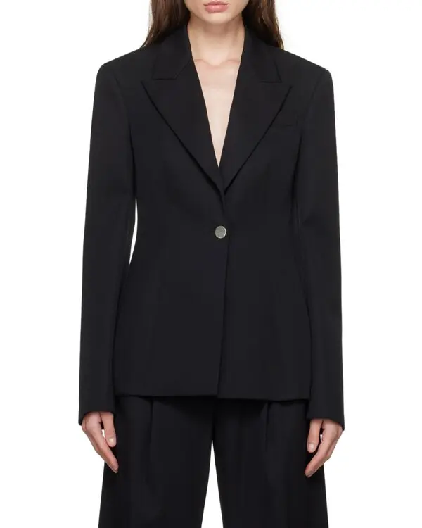 Attico The Glen Blazer - Black