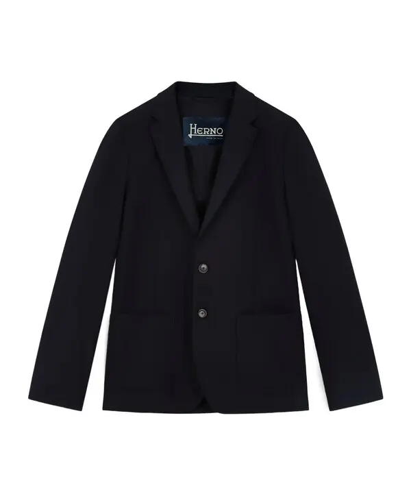Herno Single-breasted Blazer - Blue