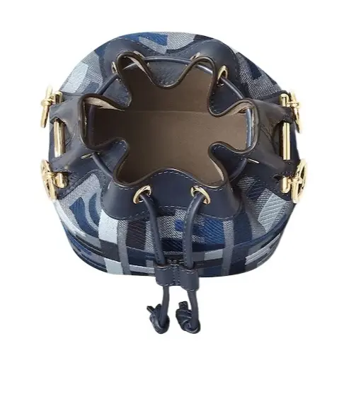 Fendi Mon Tresor Ff Embroidered Bucket Bag