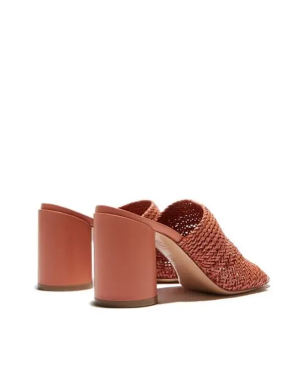 Casadei Hanoi Woven Block Heel Mules