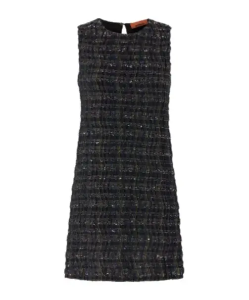 Missoni Sleeveless Checked Mini Dress