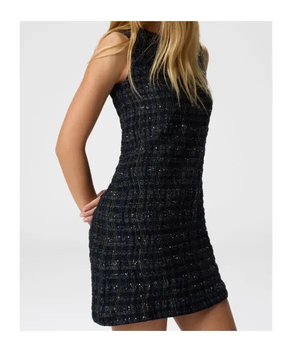 Missoni Sleeveless Checked Mini Dress