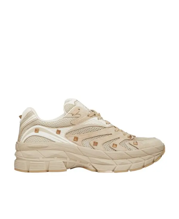 Valentino Garavani Ms-2960 Lace-up Sneakers - Nude
