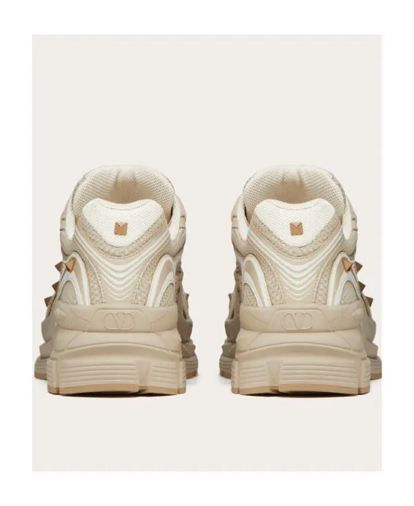 Valentino Garavani Ms-2960 Lace-up Sneakers - Nude