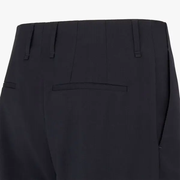 Fendi Tailored Straight-leg Trousers - Dark Blue