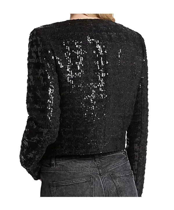 Michael Kors Sequined Cropped Jacket