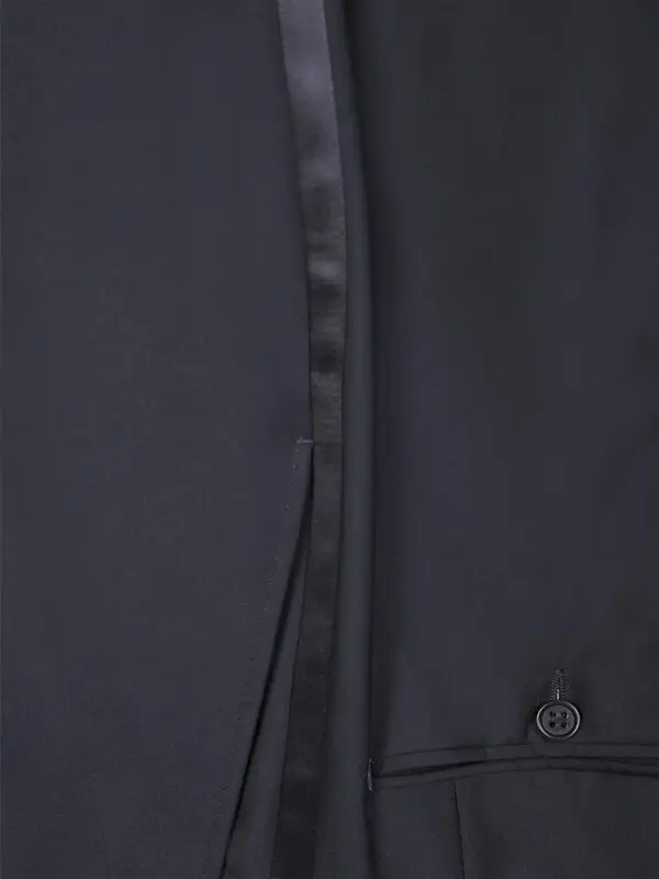 Canali Single-breasted Two-piece Suit - Black