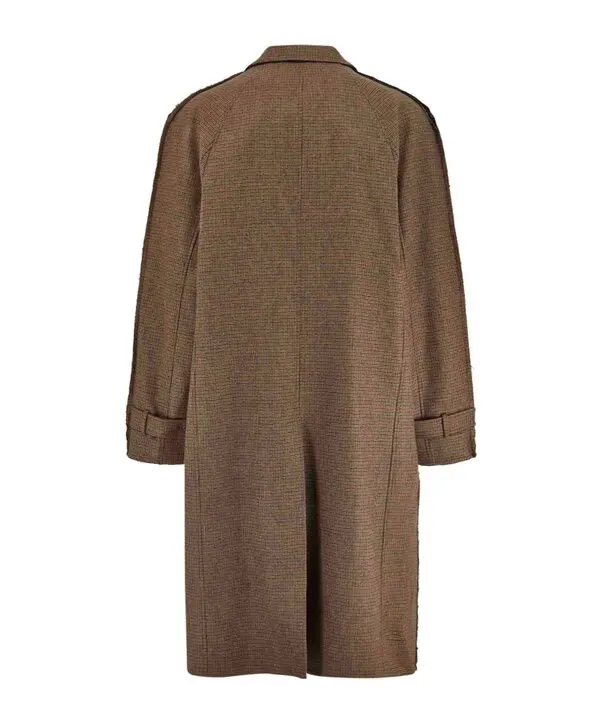 Martine Rose Two-toned Single-breasted Coat