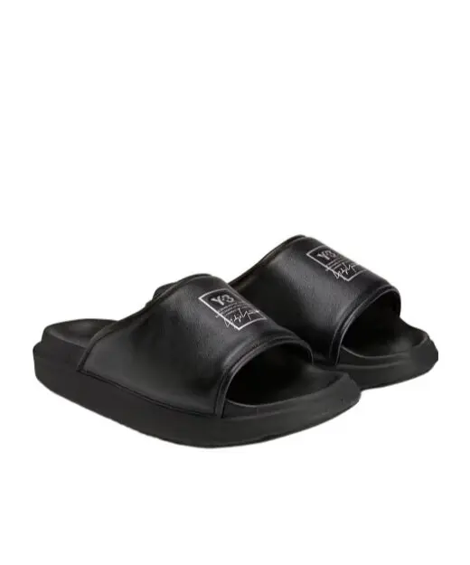 Y3 Logo Slide Sandals