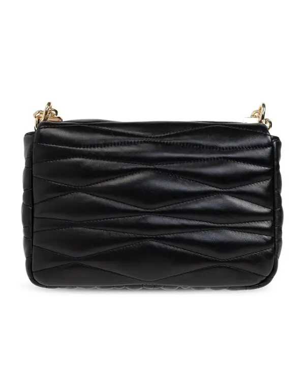 Furla 1927 Quilted Small Shoulder Bag - Nude