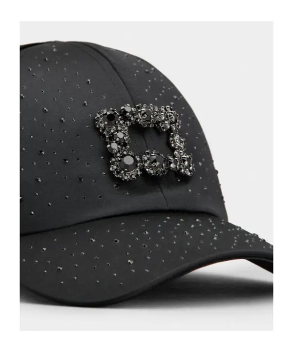 ROGER VIVIER Efflorescence Cap - Black