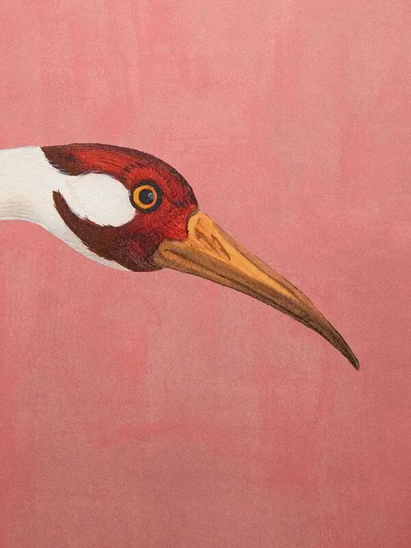 Gucci Heron Print Wallpaper - Brown
