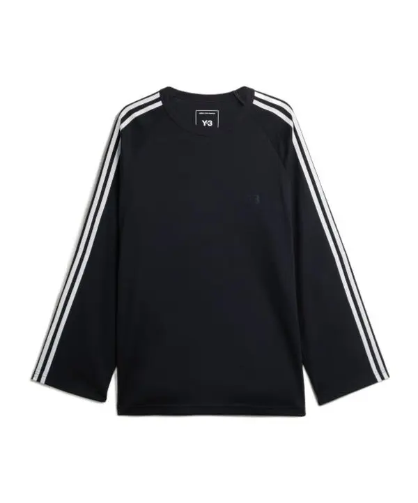 Y3 Long-sleeved 3-striped T-shirt