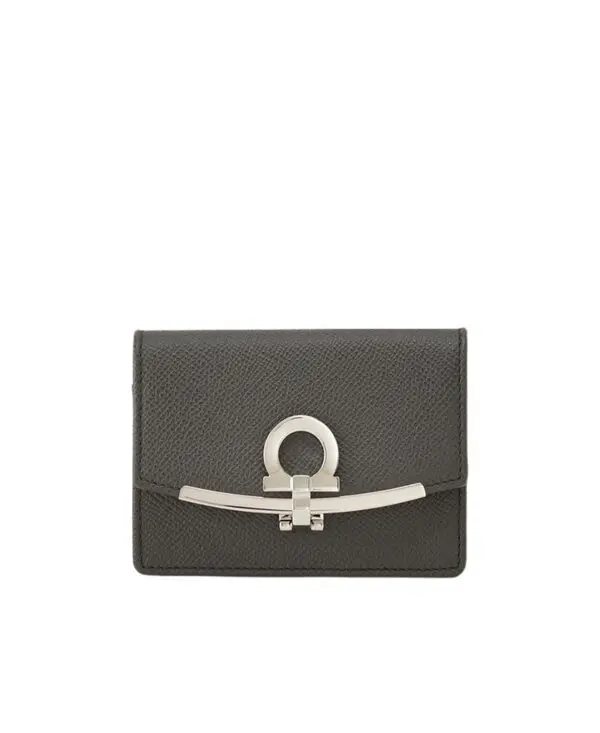 FERRAGAMO Gancini Card Package - Black