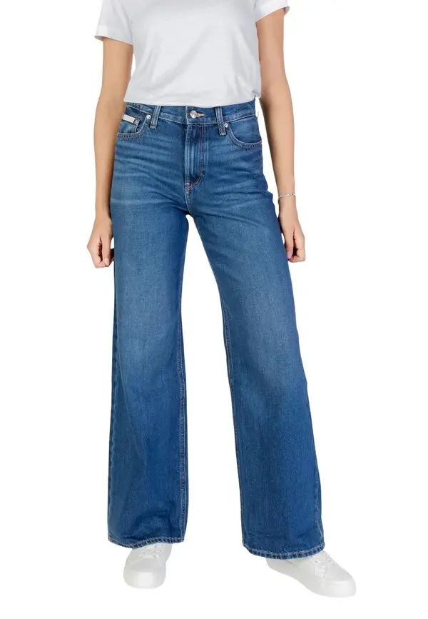 Calvin Klein Logo Patch Jeans