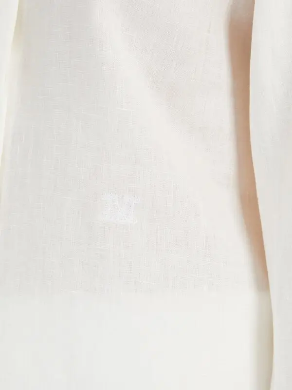 Max Mara Classic Collared Long-sleeve Shirt