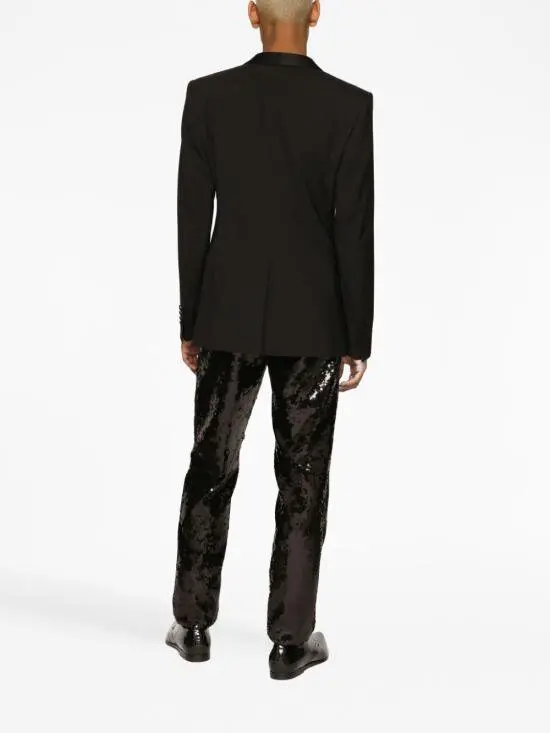 Dolce & Gabbana Sicilia-fit Tuxedo Jacket - Black