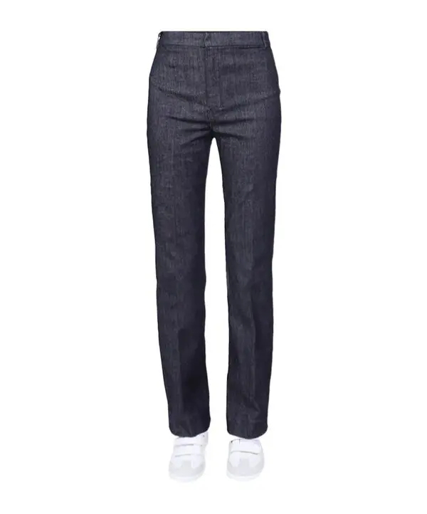 Max Mara Tailored Belt-loop Slacks With Multiple Pockets