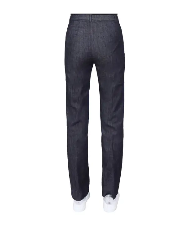 Max Mara Tailored Belt-loop Slacks With Multiple Pockets