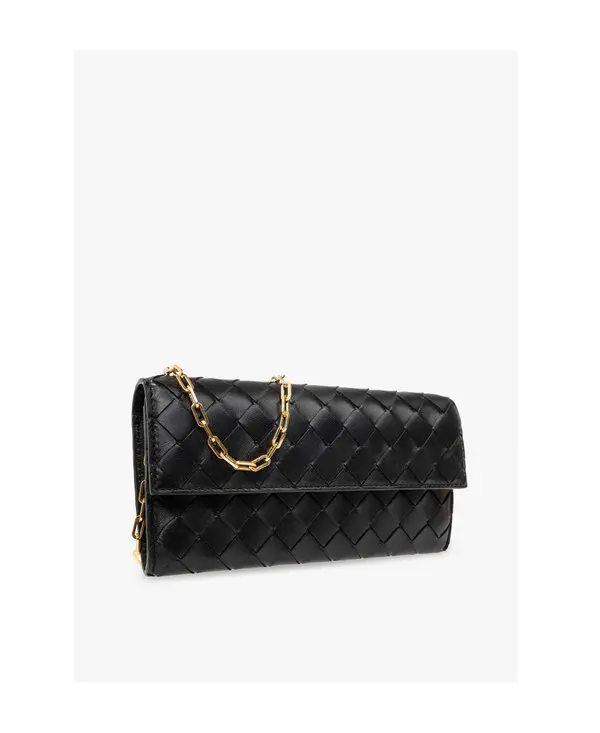 Bottega Veneta Logo Wallet