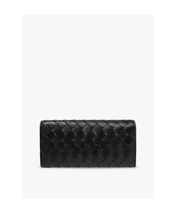 Bottega Veneta Logo Wallet