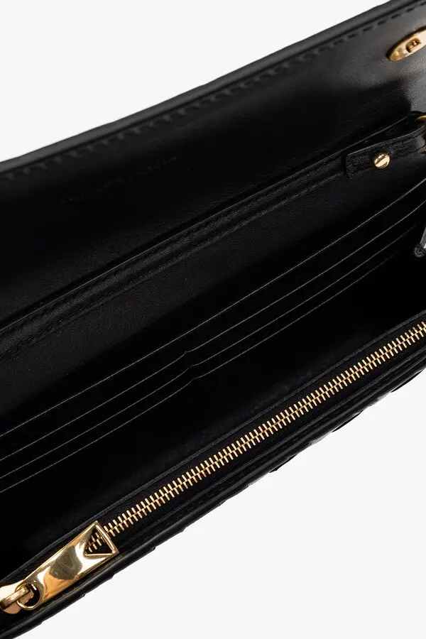 Bottega Veneta Logo Wallet