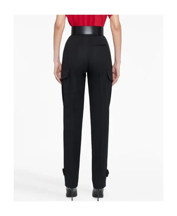 Alexander McQueen High Waisted Cargo Pants