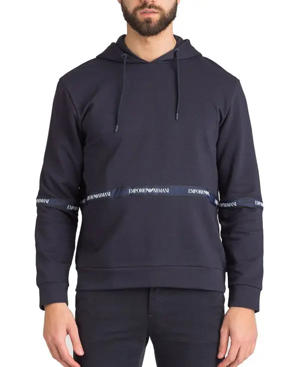 Emporio Armani Logo Detail Hoodie