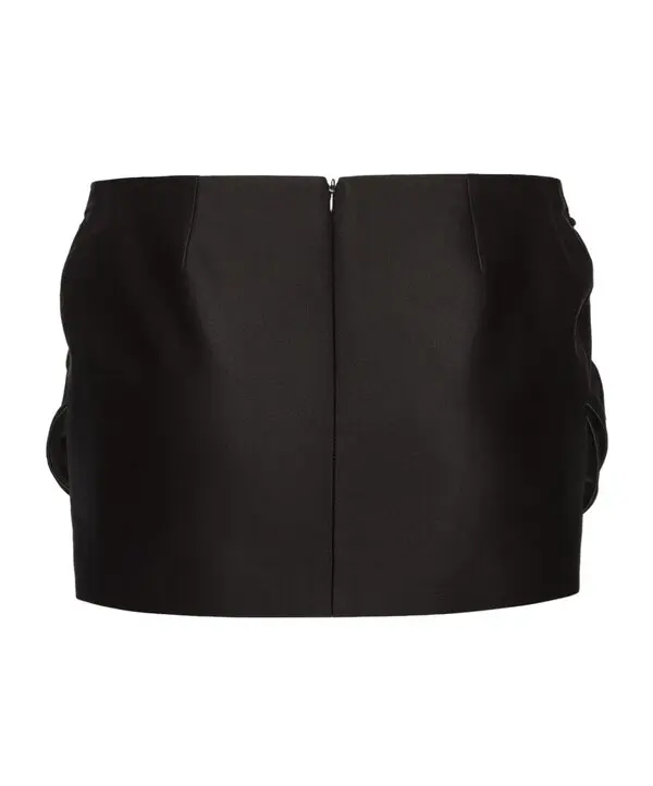 Magda Butrym Rose Hip Mini Skirt