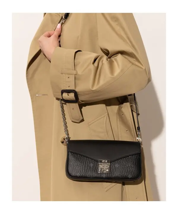 Mcm Tracy Crossbody Bag - Black