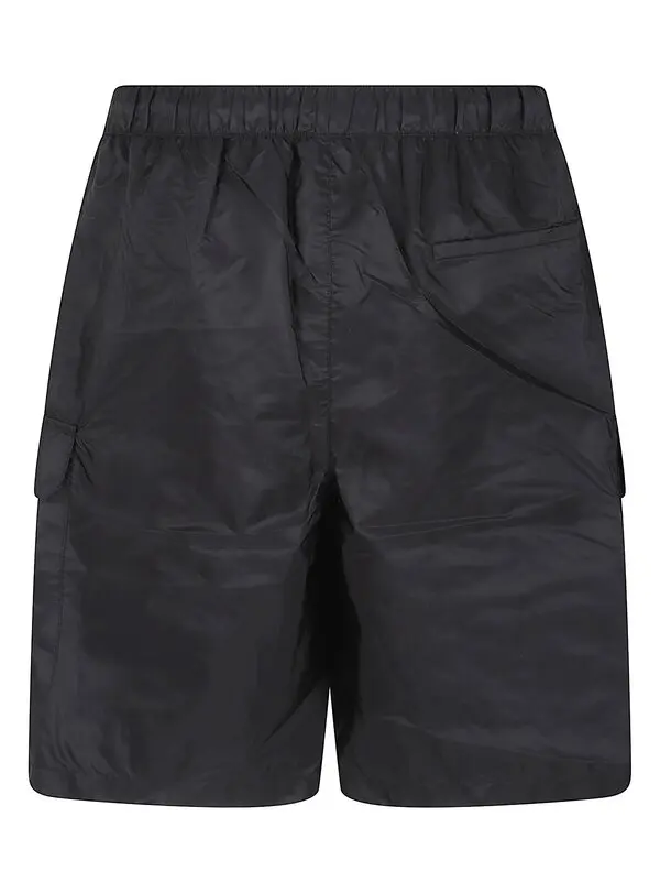 Prada Re-nylon Cargo Swim Trunks - Black