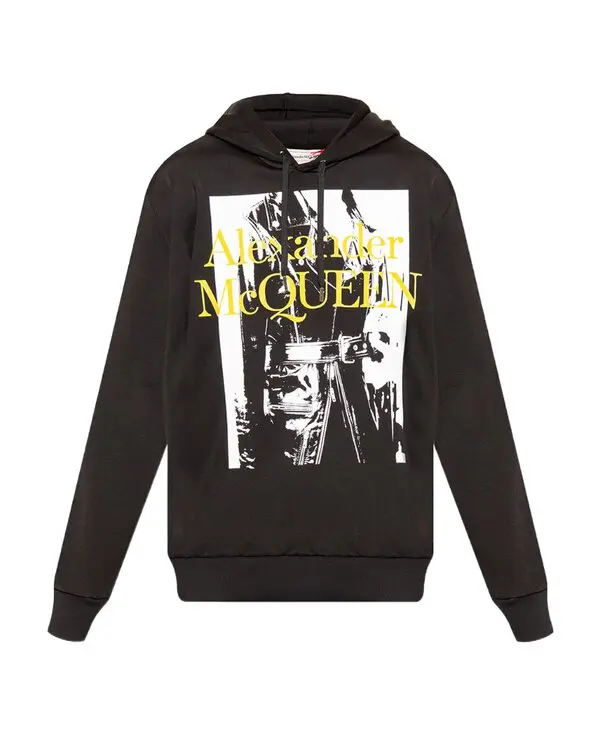Alexander McQueen Graphic Print Hoodie