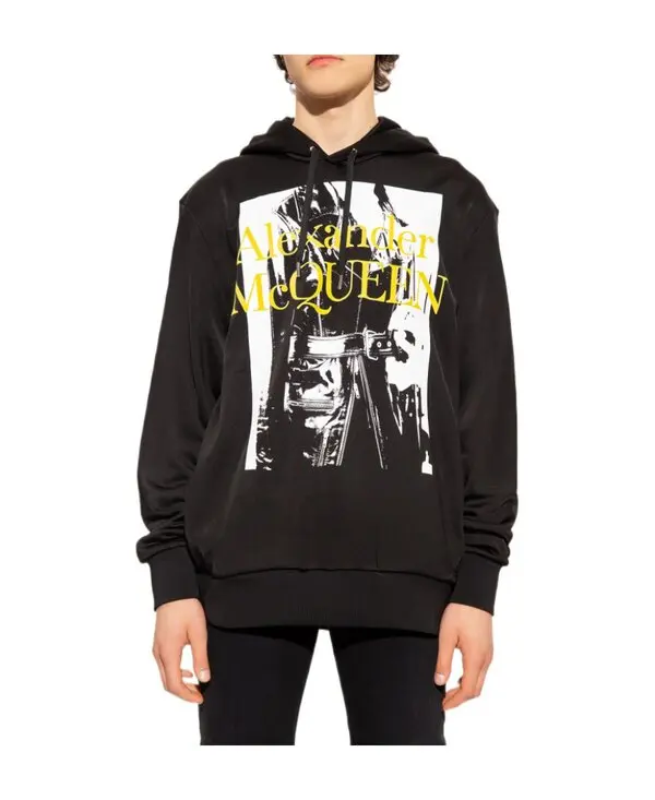 Alexander McQueen Graphic Print Hoodie