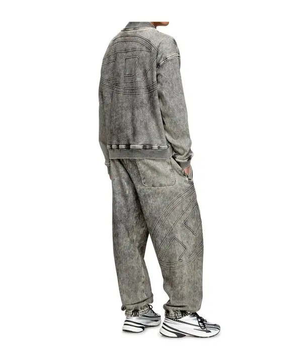 DIESEL® D-carly-s Track Denim Zip-up Jacket