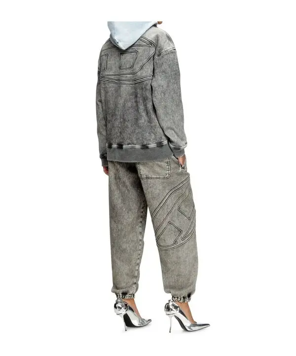 DIESEL® D-carly-s Track Denim Zip-up Jacket