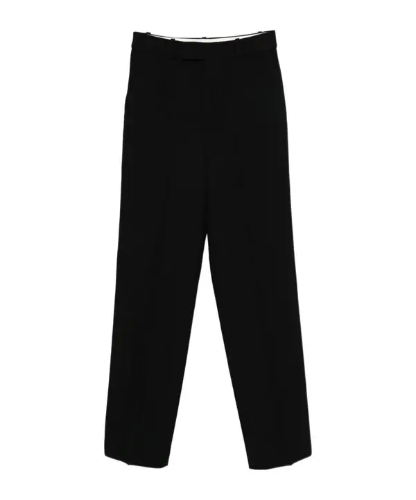RÓHE Belt Loop Casual Pants - Black