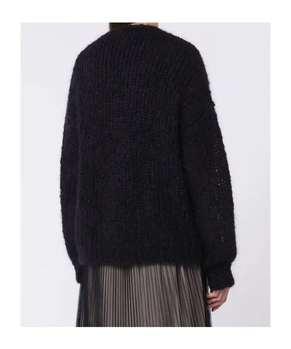 Max Mara Textured V-neck Cardigan