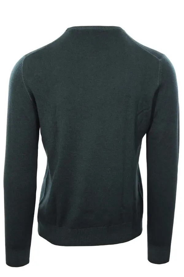 GRAN SASSO Long Sleeve Crewneck Jumper - Green