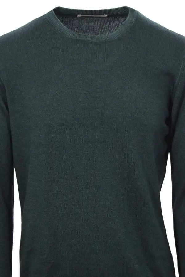 GRAN SASSO Long Sleeve Crewneck Jumper - Green